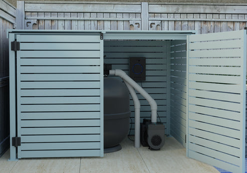 Aluminium Pool Pump Enclosure - Quote – Poolsideglass