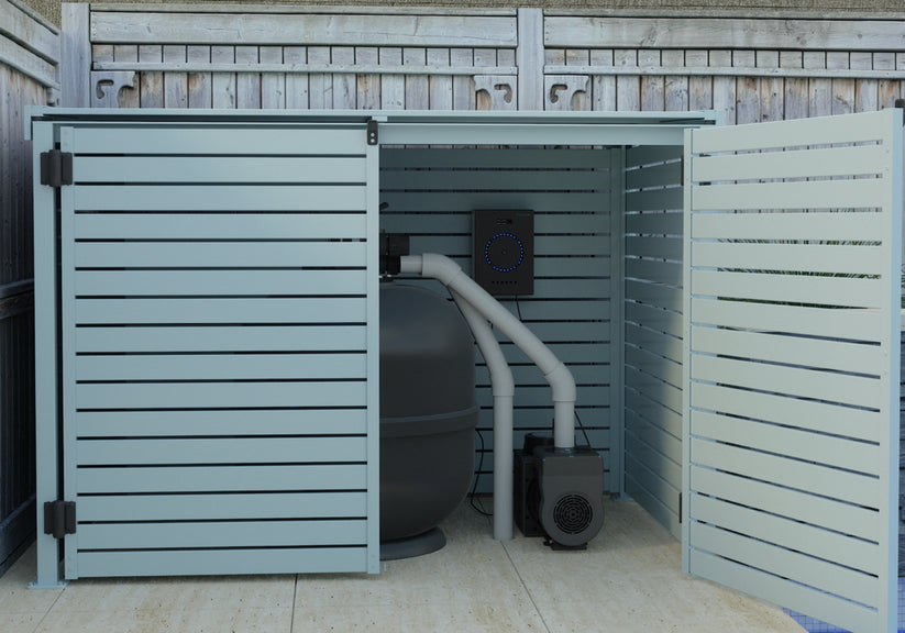 Aluminium Pool Pump Enclosure - Quote – Poolsideglass